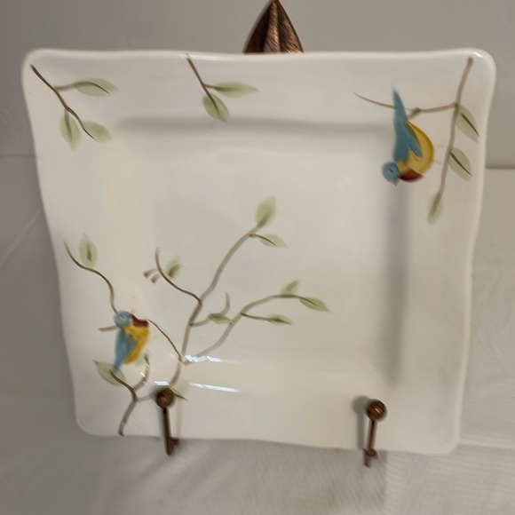 Pier 1 | Dining | Pier One Robin Dinner Plate Hand Painted Earthenware ...